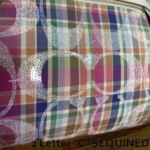 Coach | Bags | Coach Signature Fabric Purse Tote | Poshmark